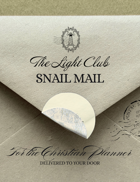 THE LIGHT CLUB — Monthly Christian Snail Mail Subscription - OPEN FOR ...